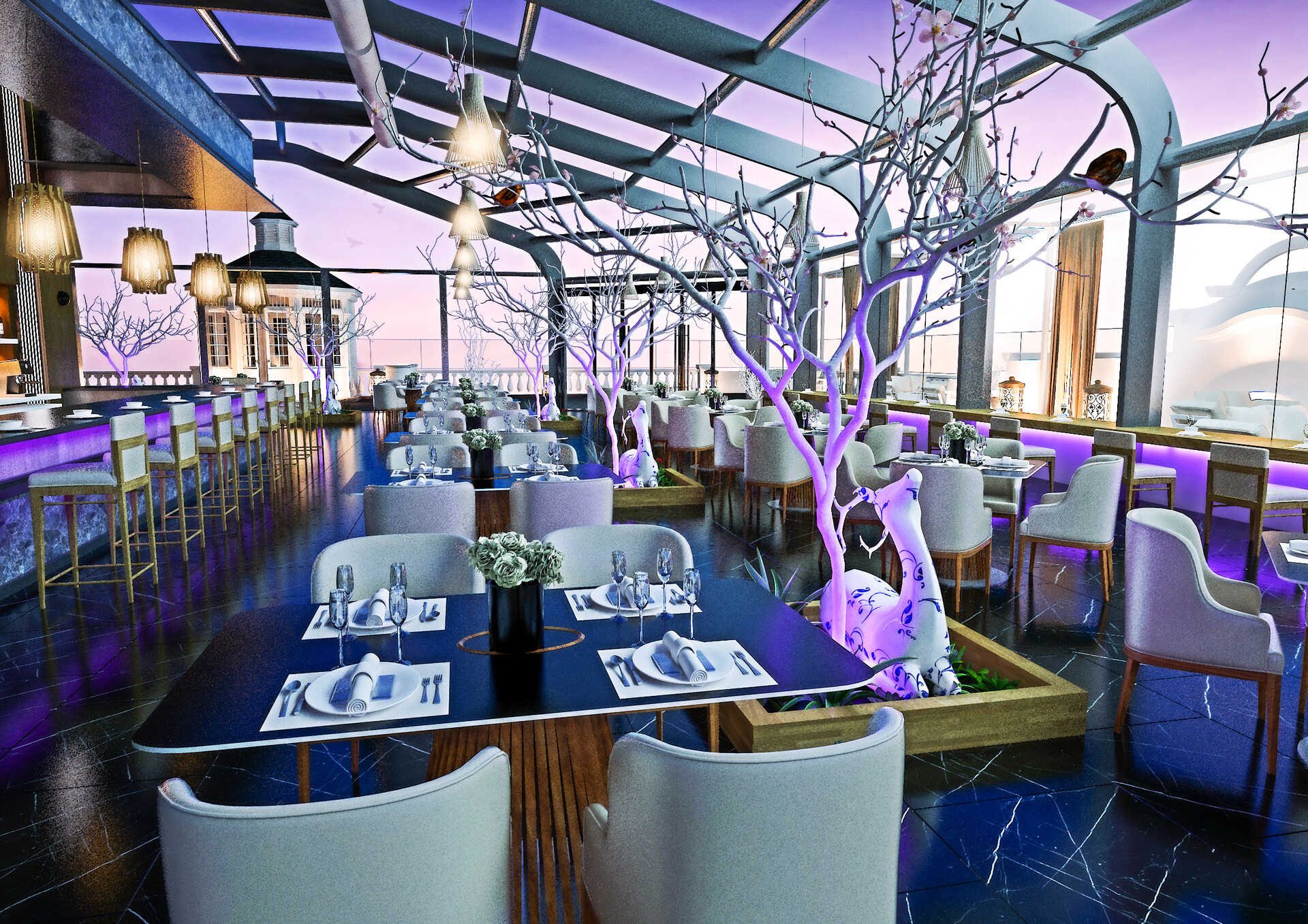 MENA’s Best Rooftop Bars & Restaurants: Luxury Dining Above the City ...